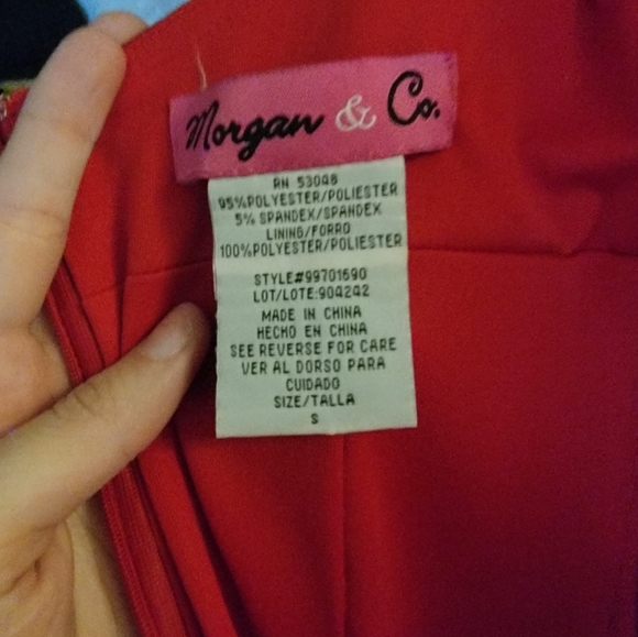 morgan and co | Dresses | Morgan And Co Red Dress | Poshmark
